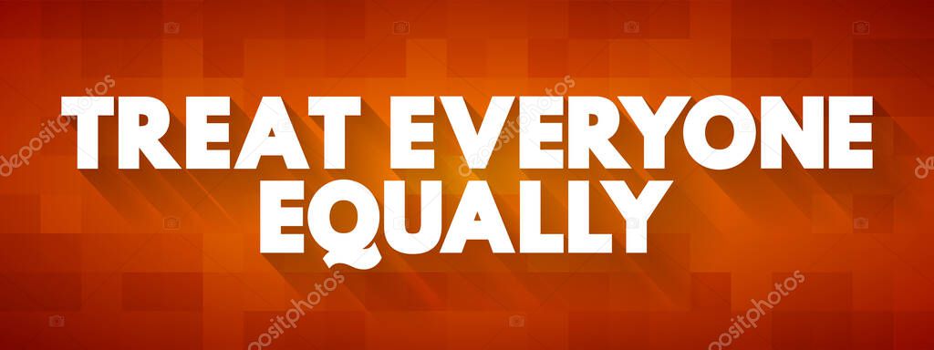21 Everyone is equal Vector Images | Depositphotos