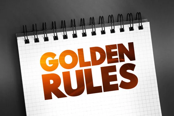 Golden rules Stock Photos, Royalty Free Golden rules Images | Depositphotos