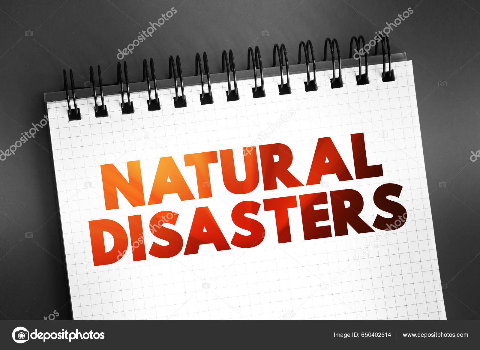 Natural Disasters Major Adverse Event Resulting Natural Processes Earth ...