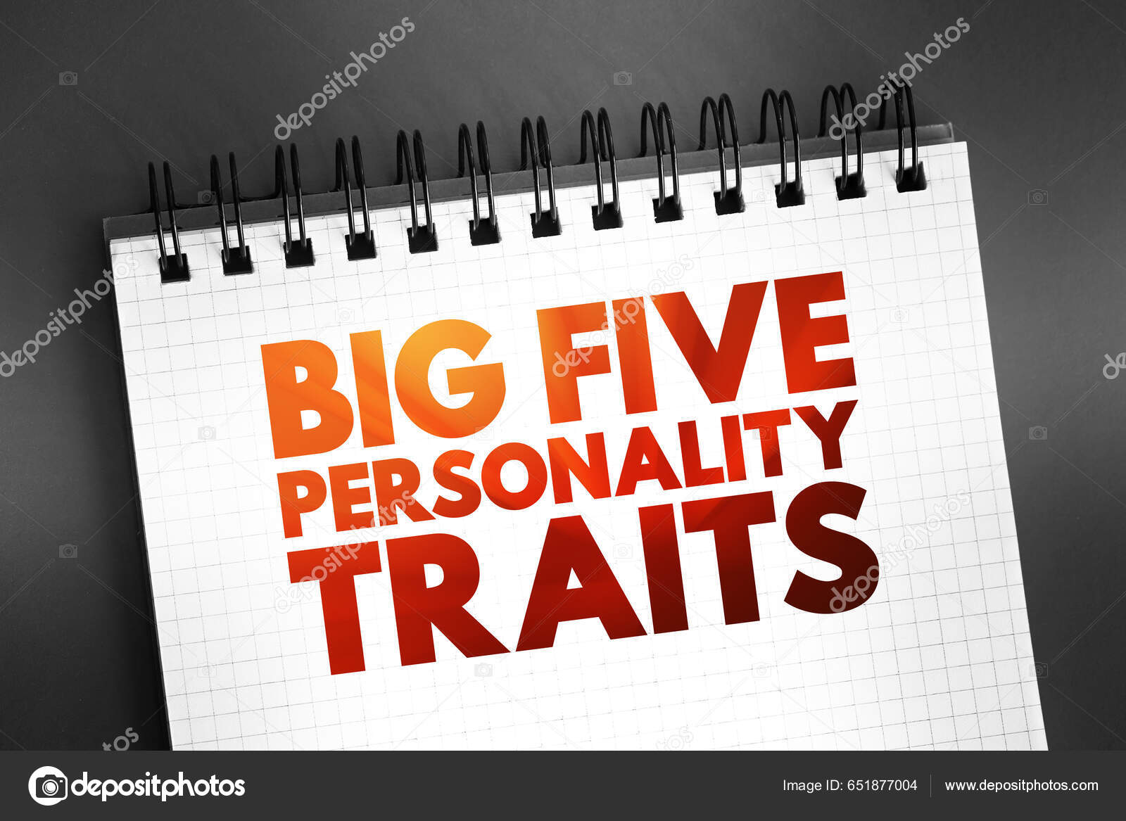 Los Cinco Rasgos Personalidad Grandes Taxonomía Sugerida Agrupación ...