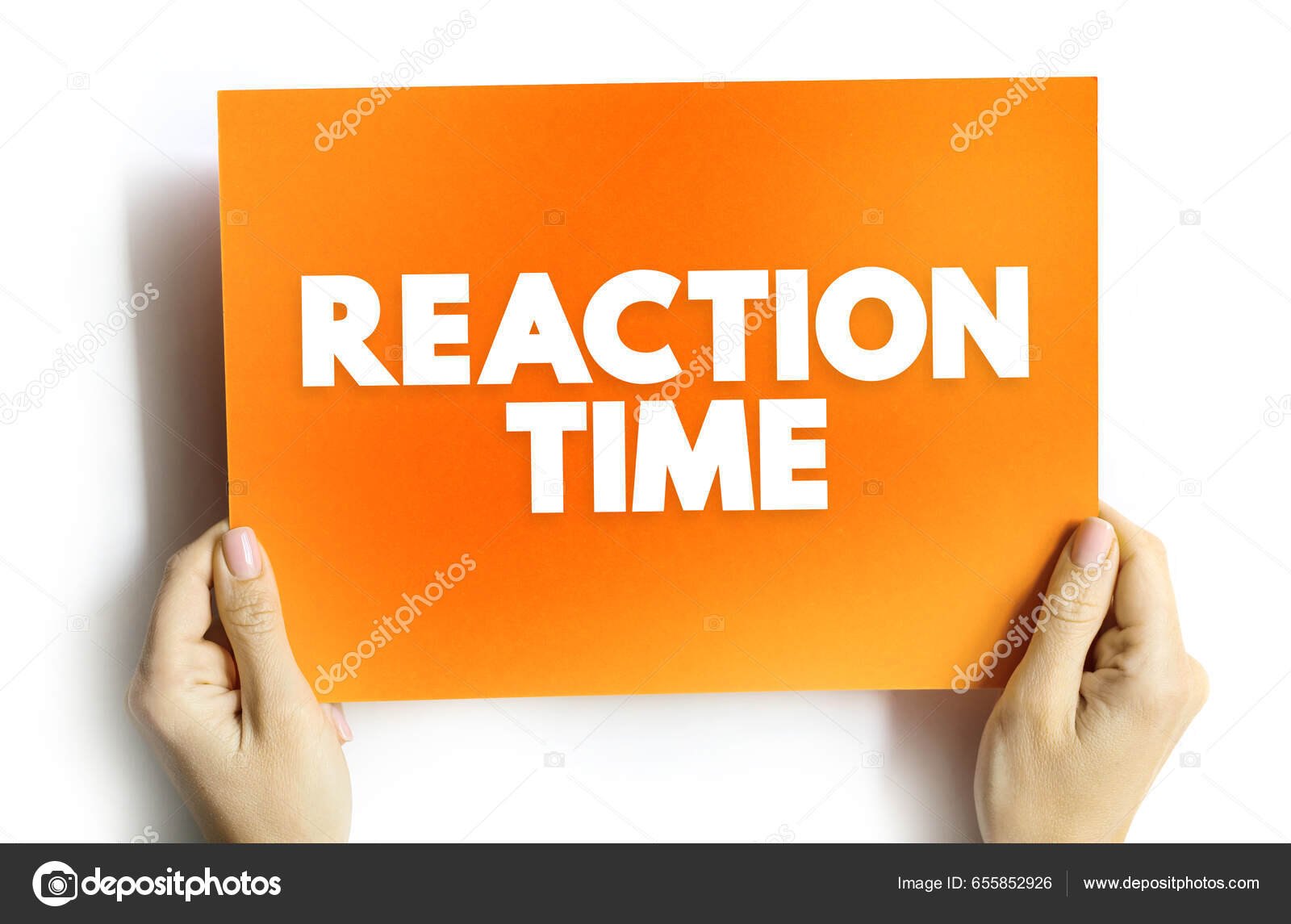 Reaction Time Measure Quickness Which Organism Responds Some Sort ...