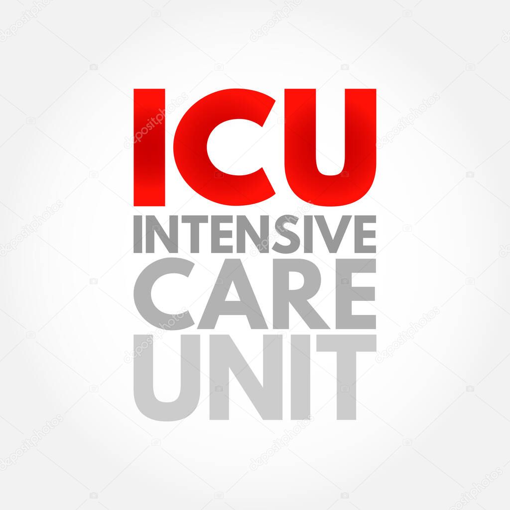 UCI Unidad de Cuidados Intensivos - departamento especial de un ...