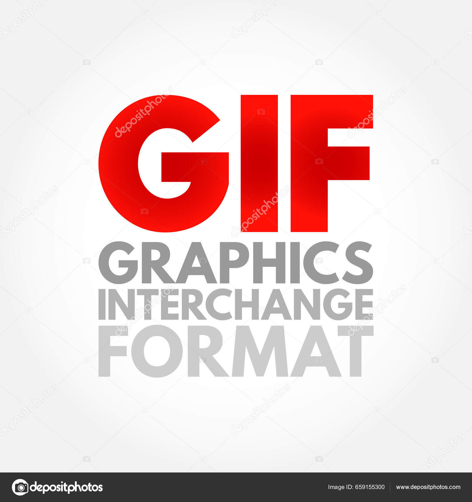 Gif Graphics Interchange Format Tipo Formato Imagem Bitmap Acrônimo ...