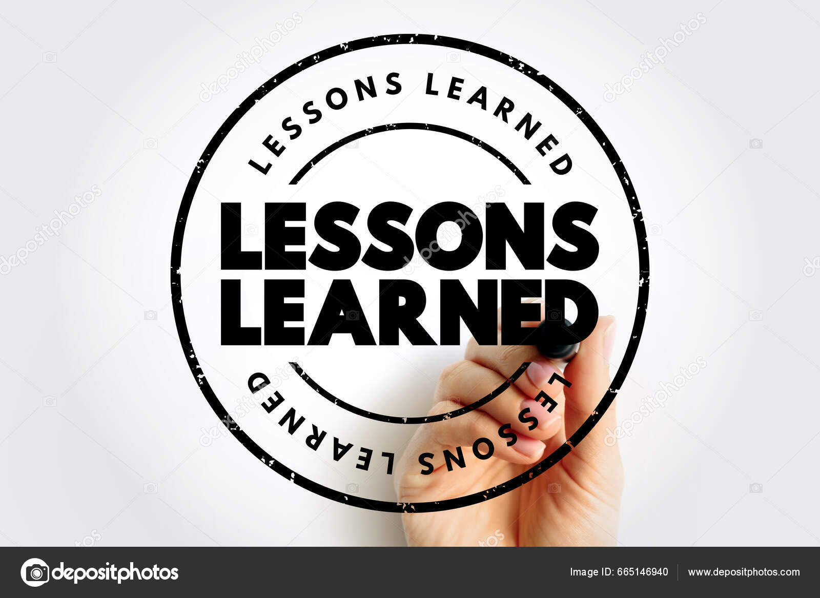 Lessons Learned Text Stamp Concept Background — Stock Photo © dizanna ...