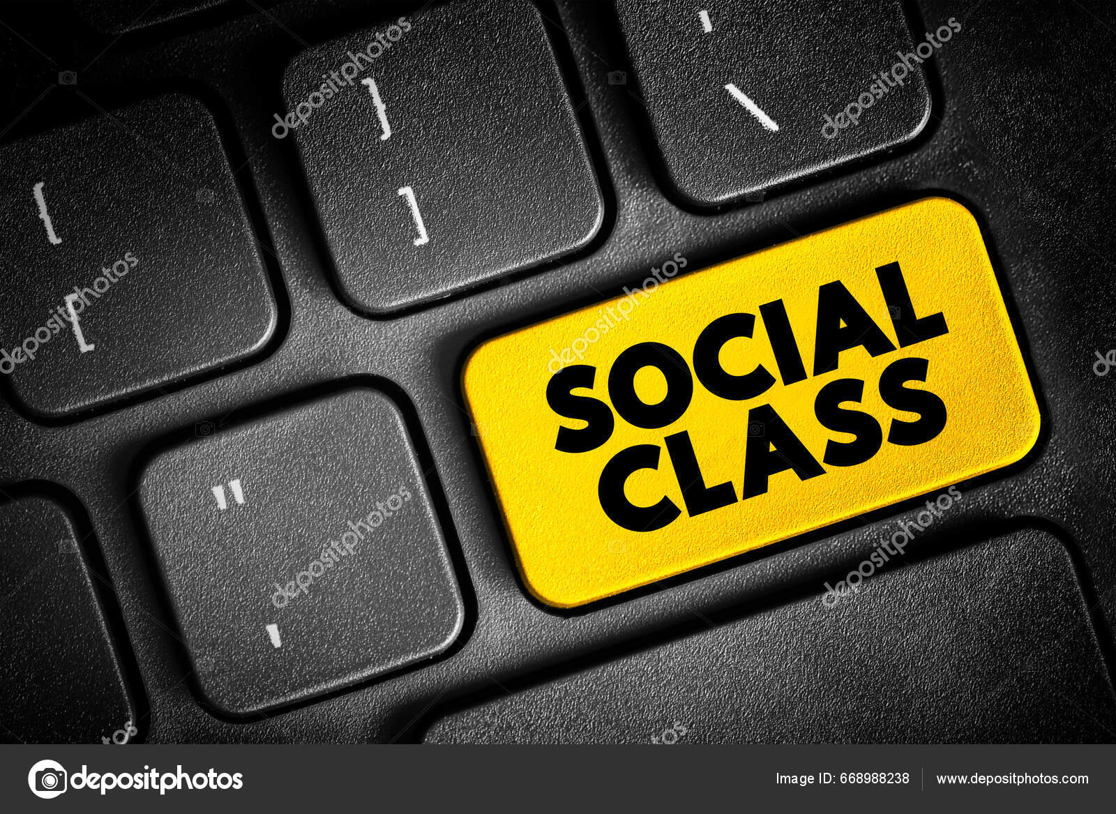 Social Class Grouping People Set Hierarchical Social Categories Text ...
