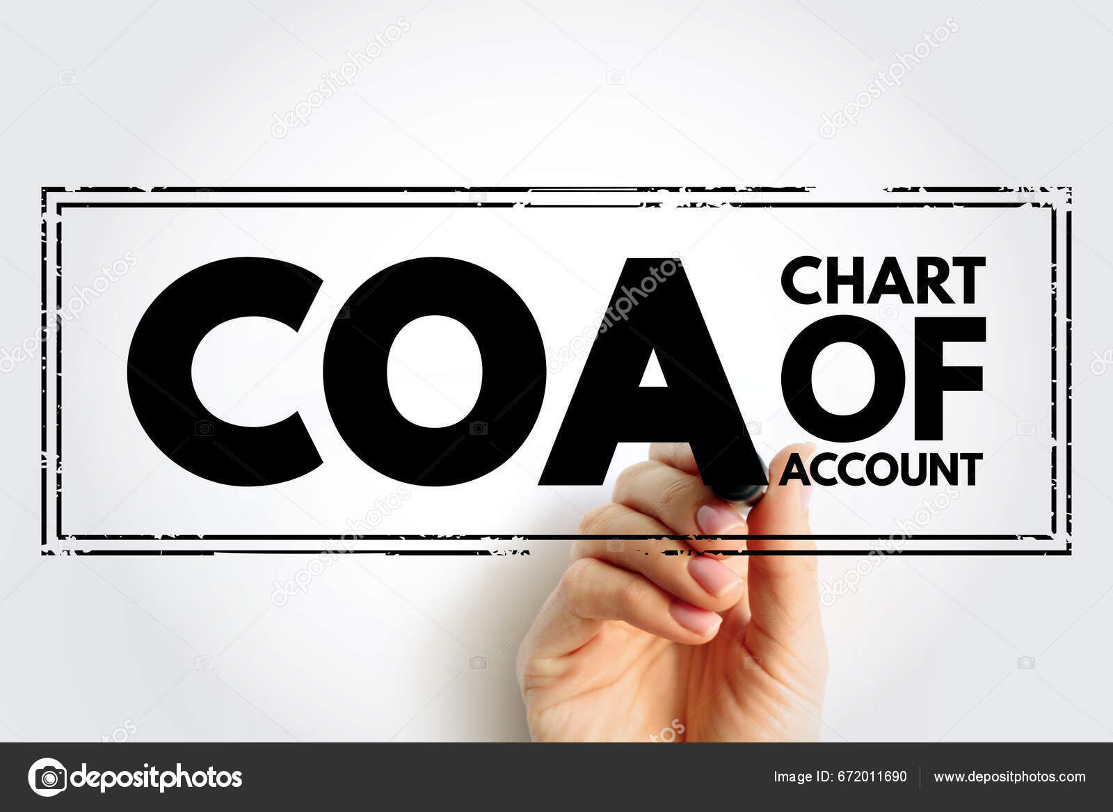 Coa Chart Account Index All Financial Accounts General Ledger Company ...