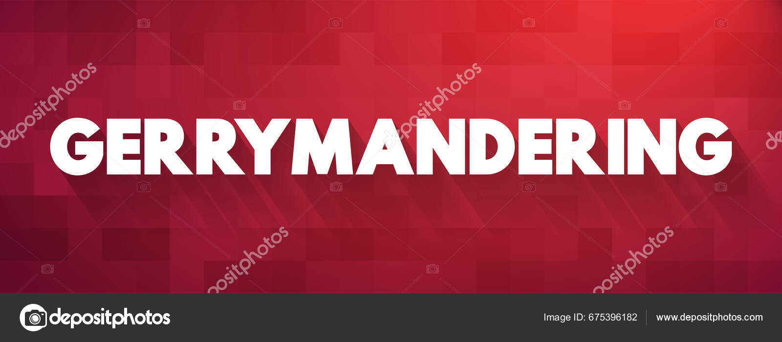 Gerrymandering Political Manipulation Electoral District Boundaries ...