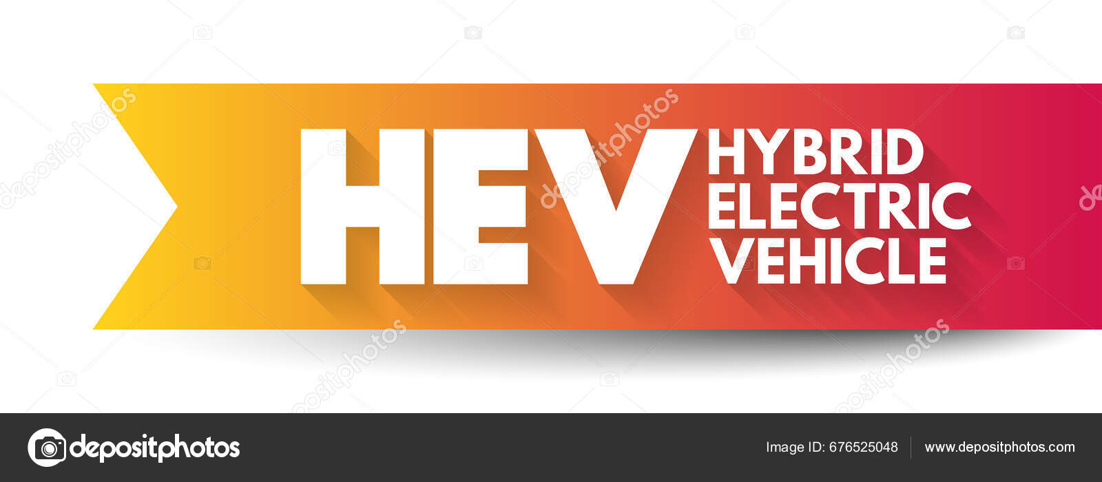 Hev Hybrid Electric Vehicle Vehicle Combines Conventional Internal ...