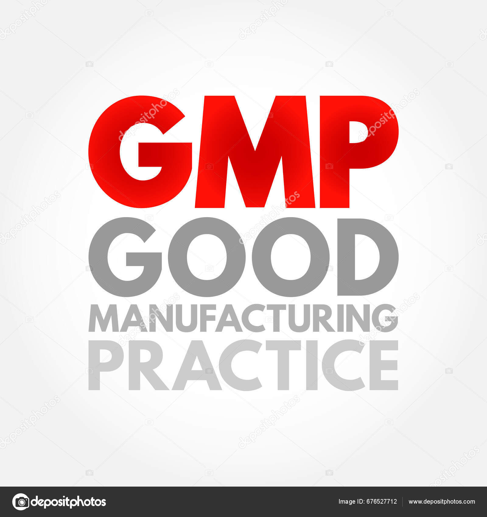 Gmp Good Manufacturing Practice System Ensuring Products Consistently ...