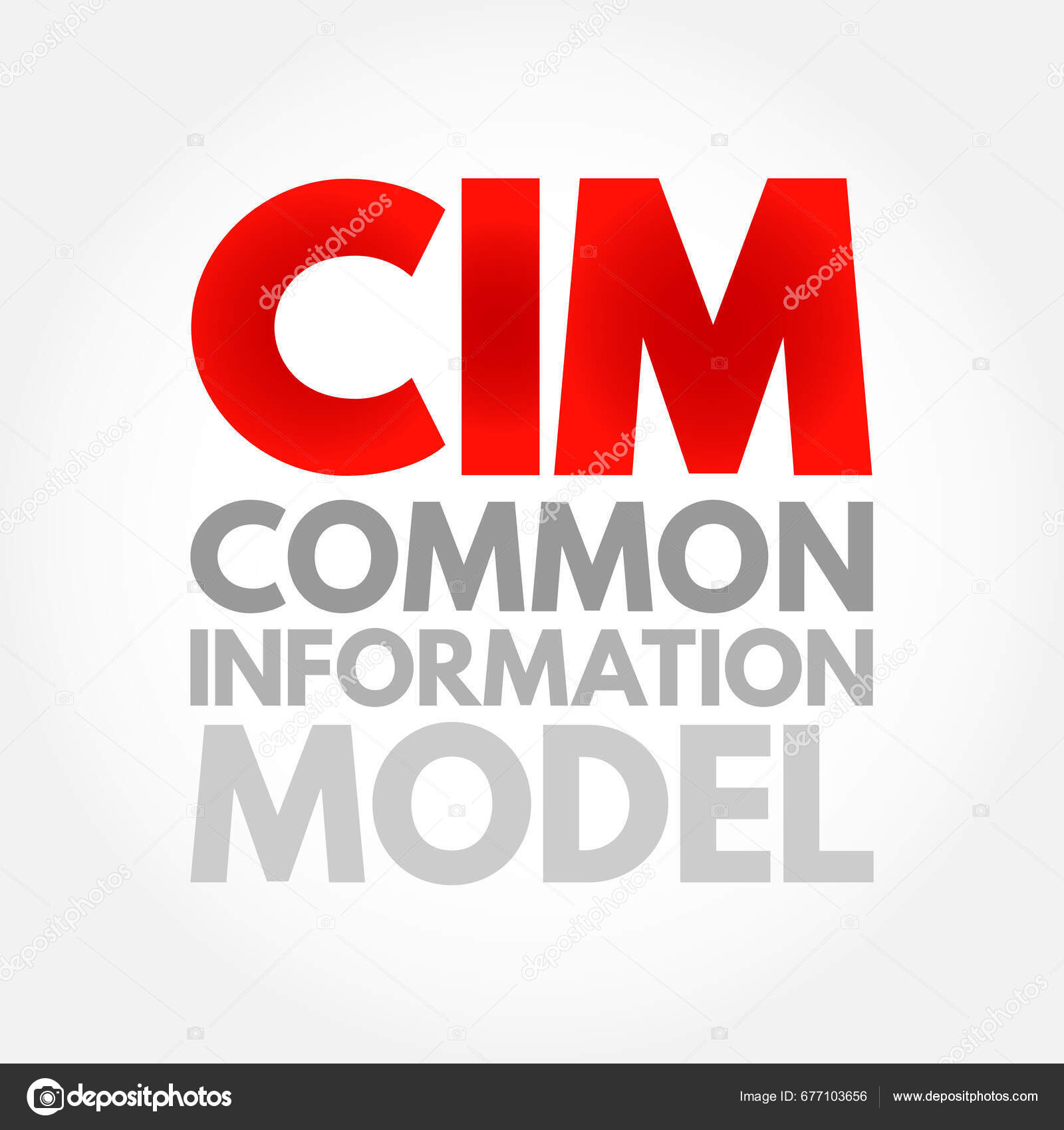 Cim Common Information Model Open Standard Defines How Managed Elements ...