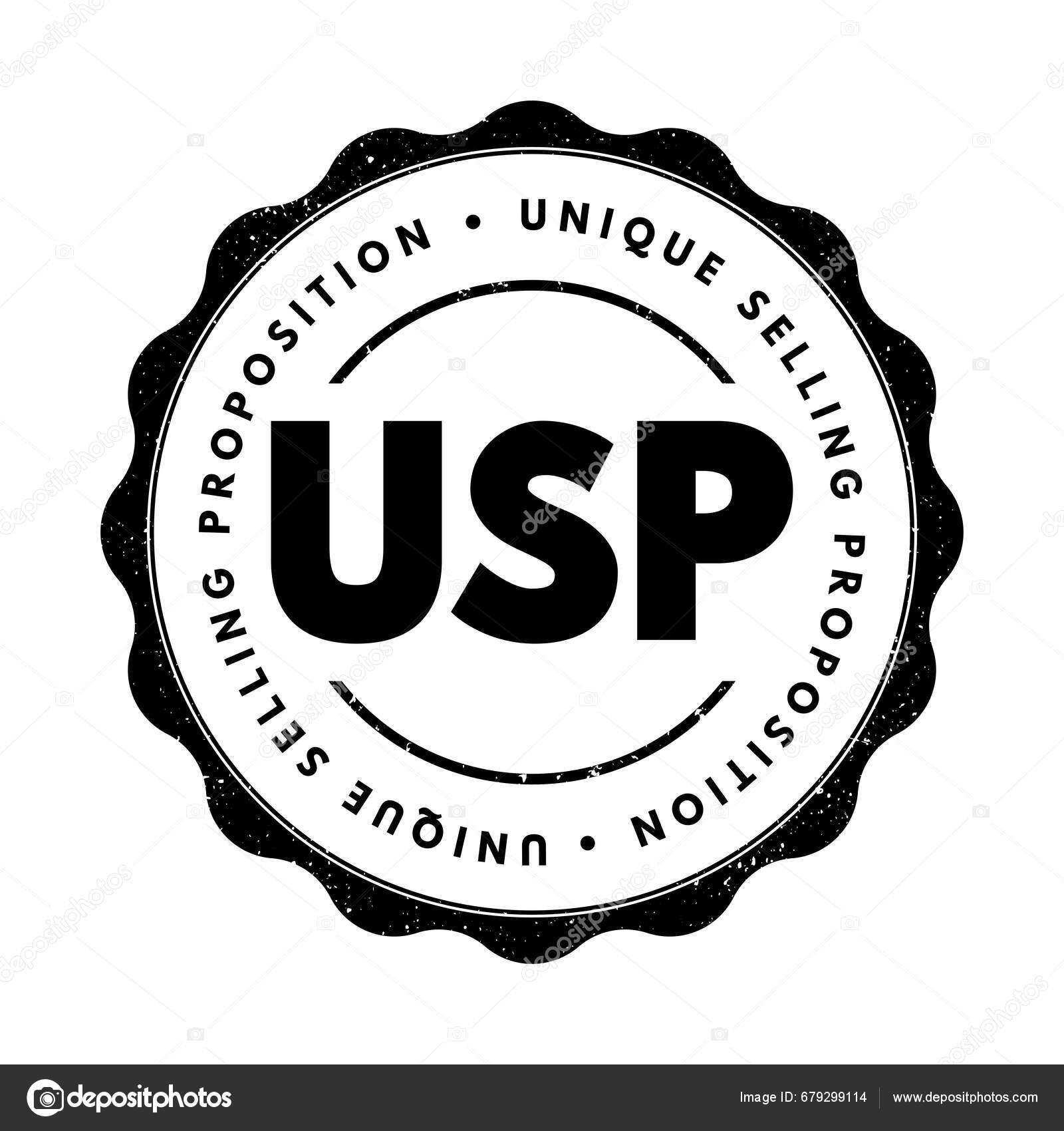 Usp Unique Selling Point Essence What Makes Your Product Service Stock ...