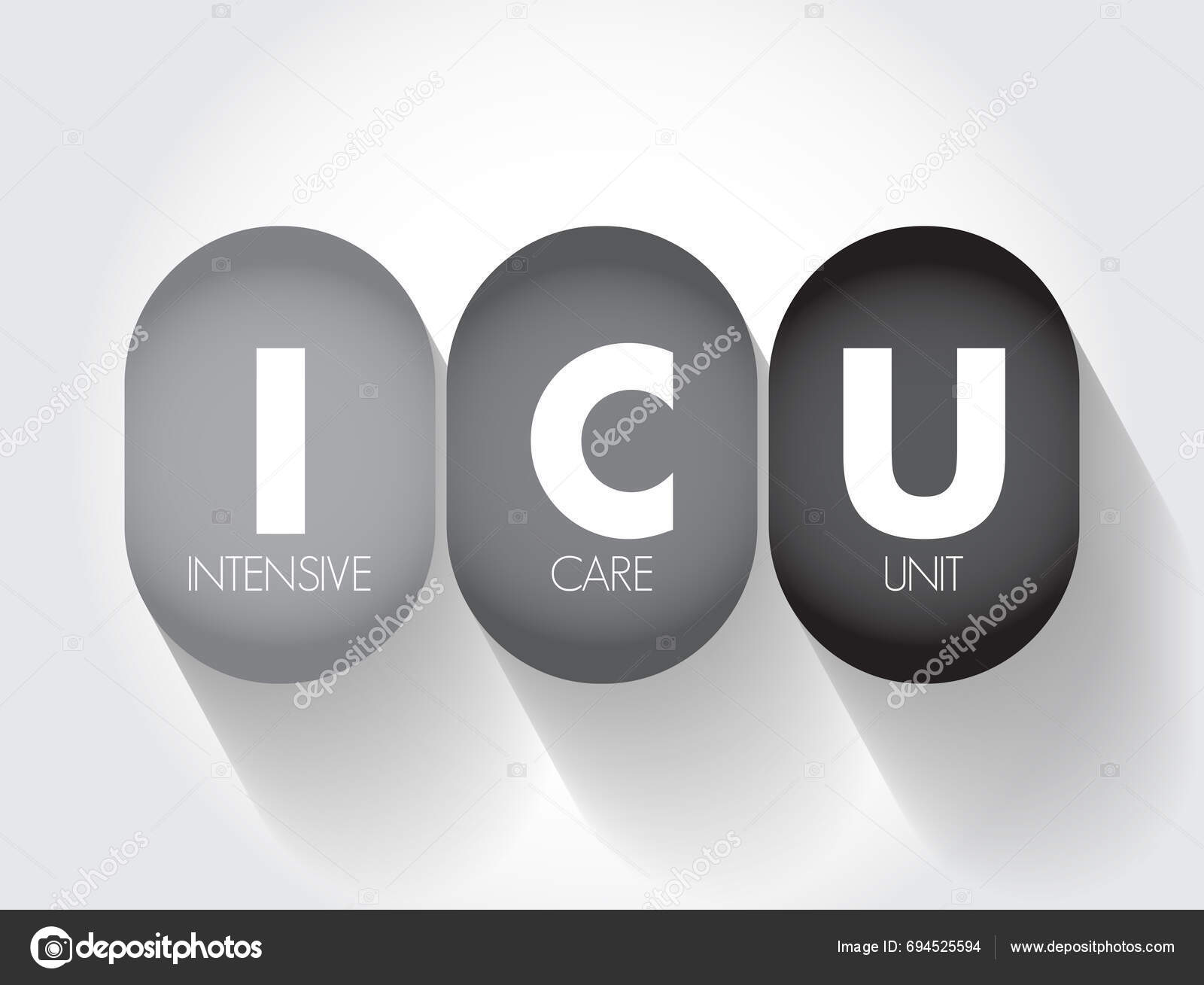 Icu Intensive Care Unit Special Department Hospital Health Care ...