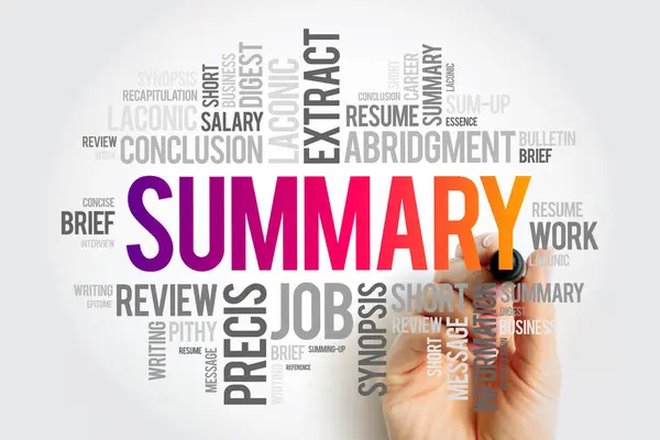 Summary Stock Photos, Royalty Free Summary Images | Depositphotos