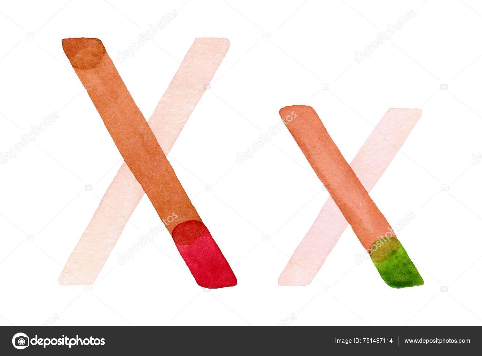 Handcrafted Watercolor Illustration Uppercase Lowercase Warm Earthy Tones Gradient Effect ...