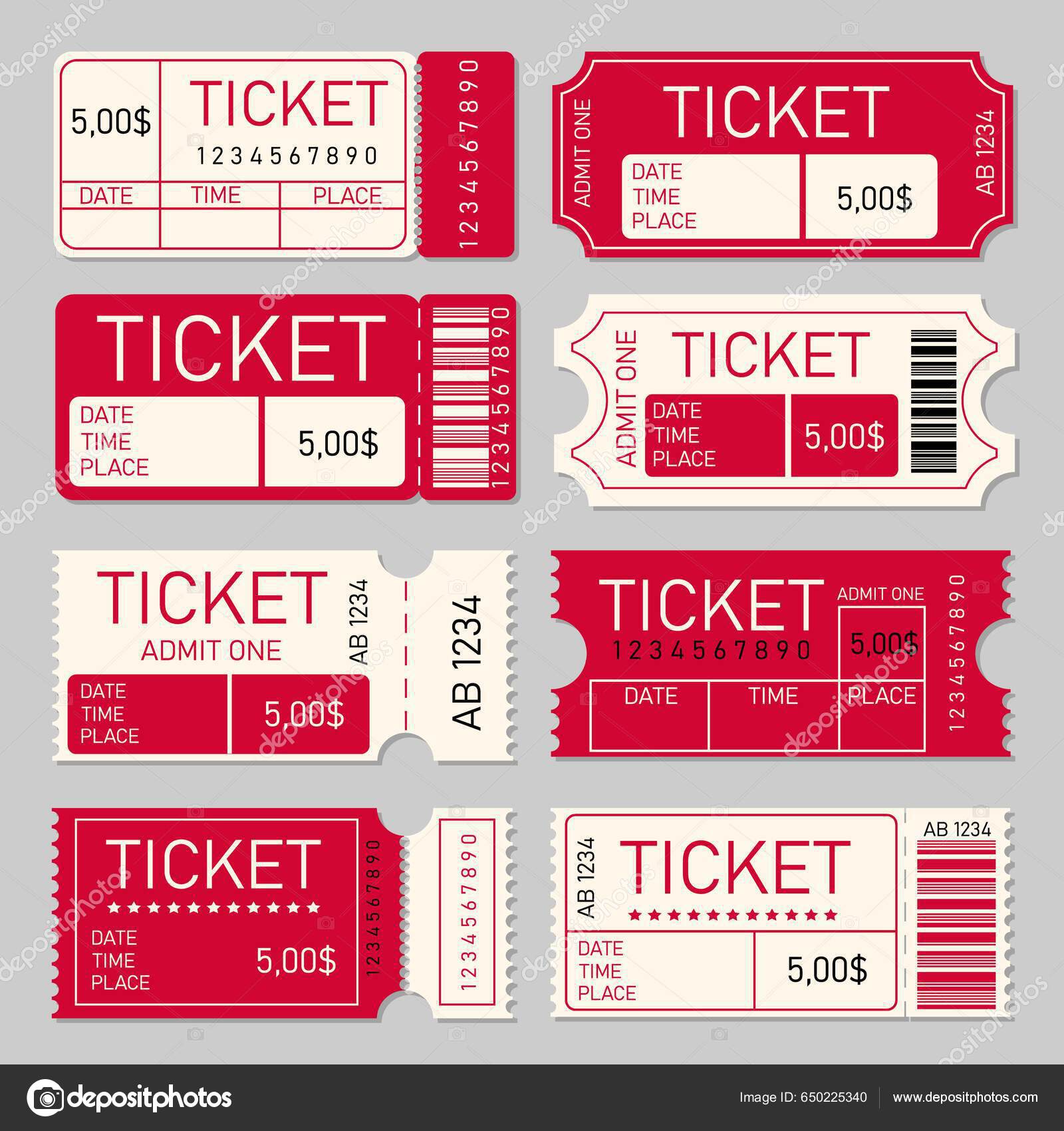 Entradas De Cine Para Imprimir En Fiestas