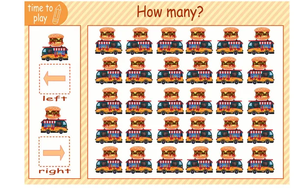 Children's Educational Game Tasks Count How Many Animals Look Right ...