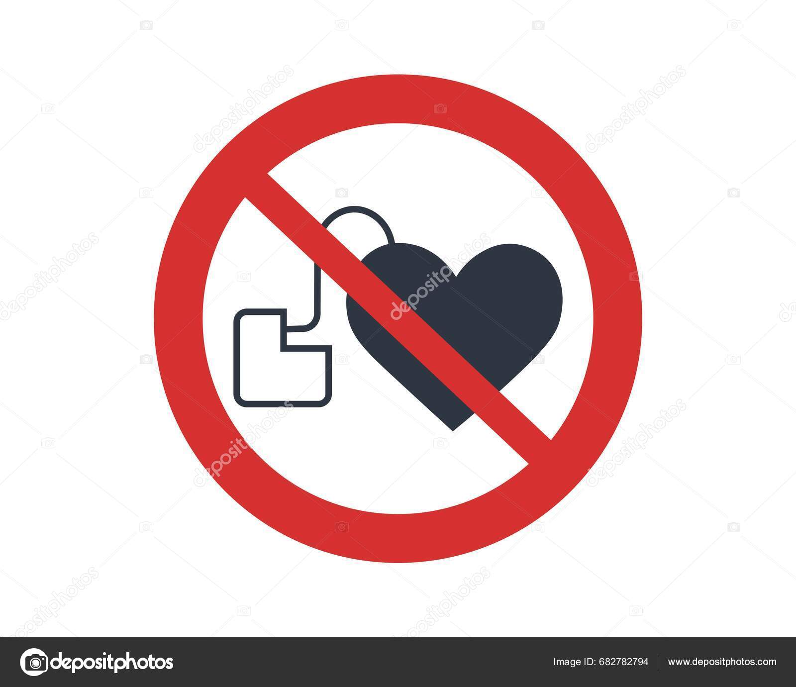 Cardiac Pacemaker Symbol Vector Illustration Stock Vector by ...