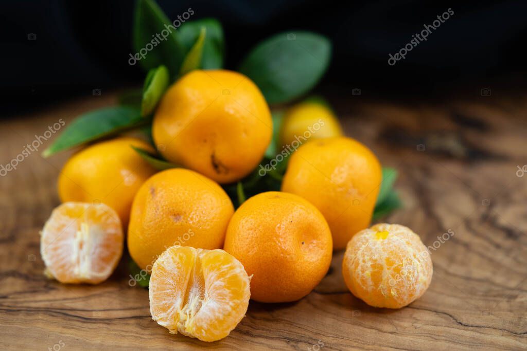 Calamondin Orange nitro fortunella macrocarpa es un híbrido de ...