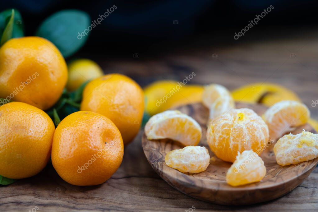 Calamondin Orange nitro fortunella macrocarpa es un híbrido de ...