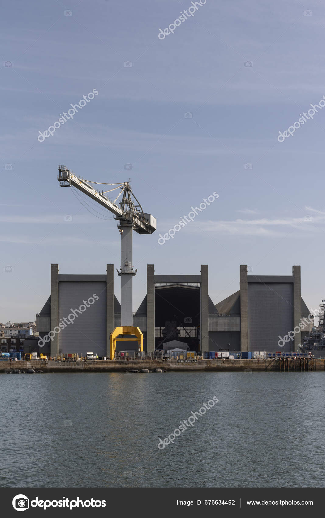 Devonport Dockyard Plymouth Devon England September 2023 Devonport ...