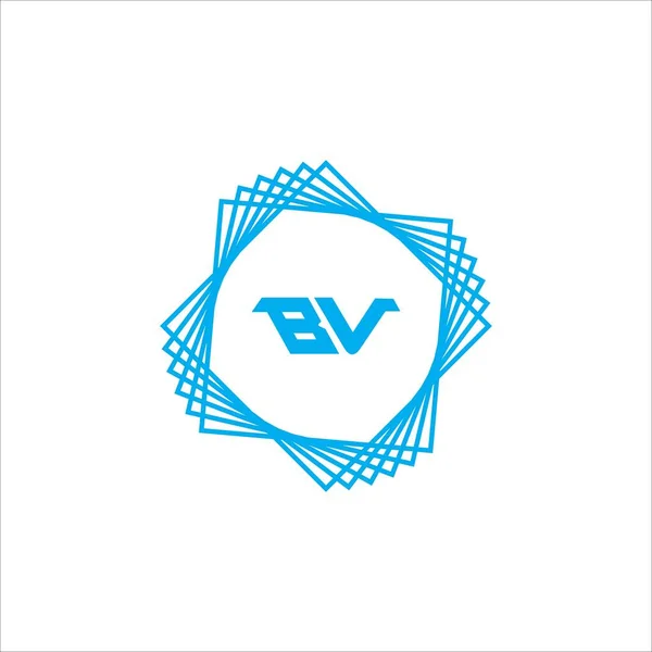 Bv letra logo imágenes de stock de arte vectorial | Depositphotos