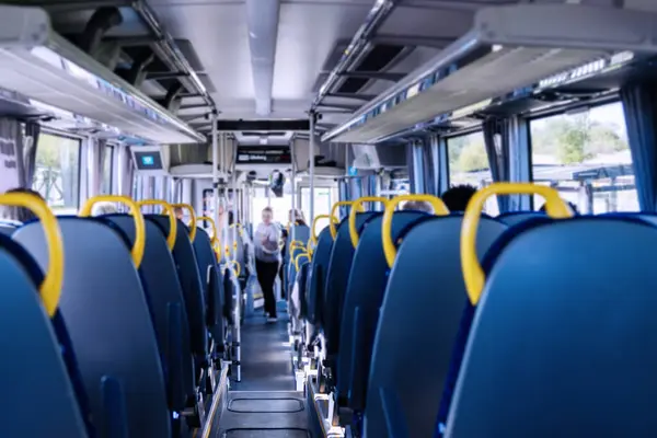 Bus interior Stock Photos, Royalty Free Bus interior Images | Depositphotos