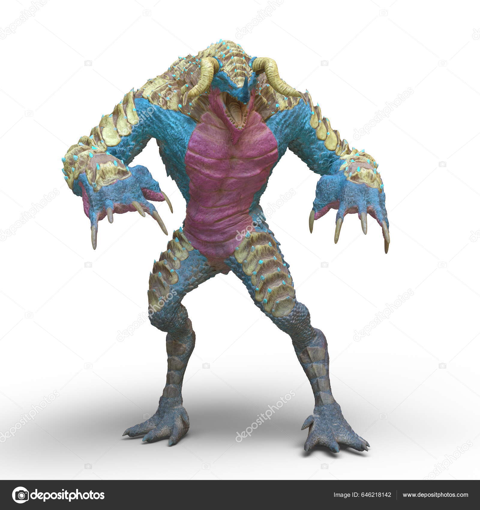 Rendering Undead Monster — Stock Photo © TsuneoMP #646218142