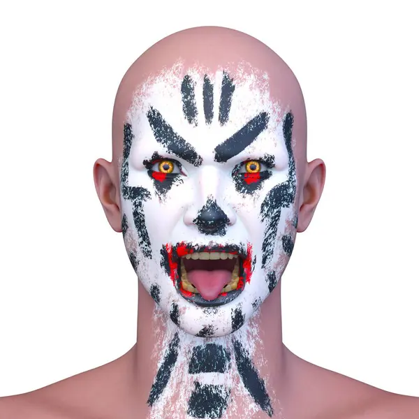 Juggalo face paint transparent images libres de droit, photos de ...