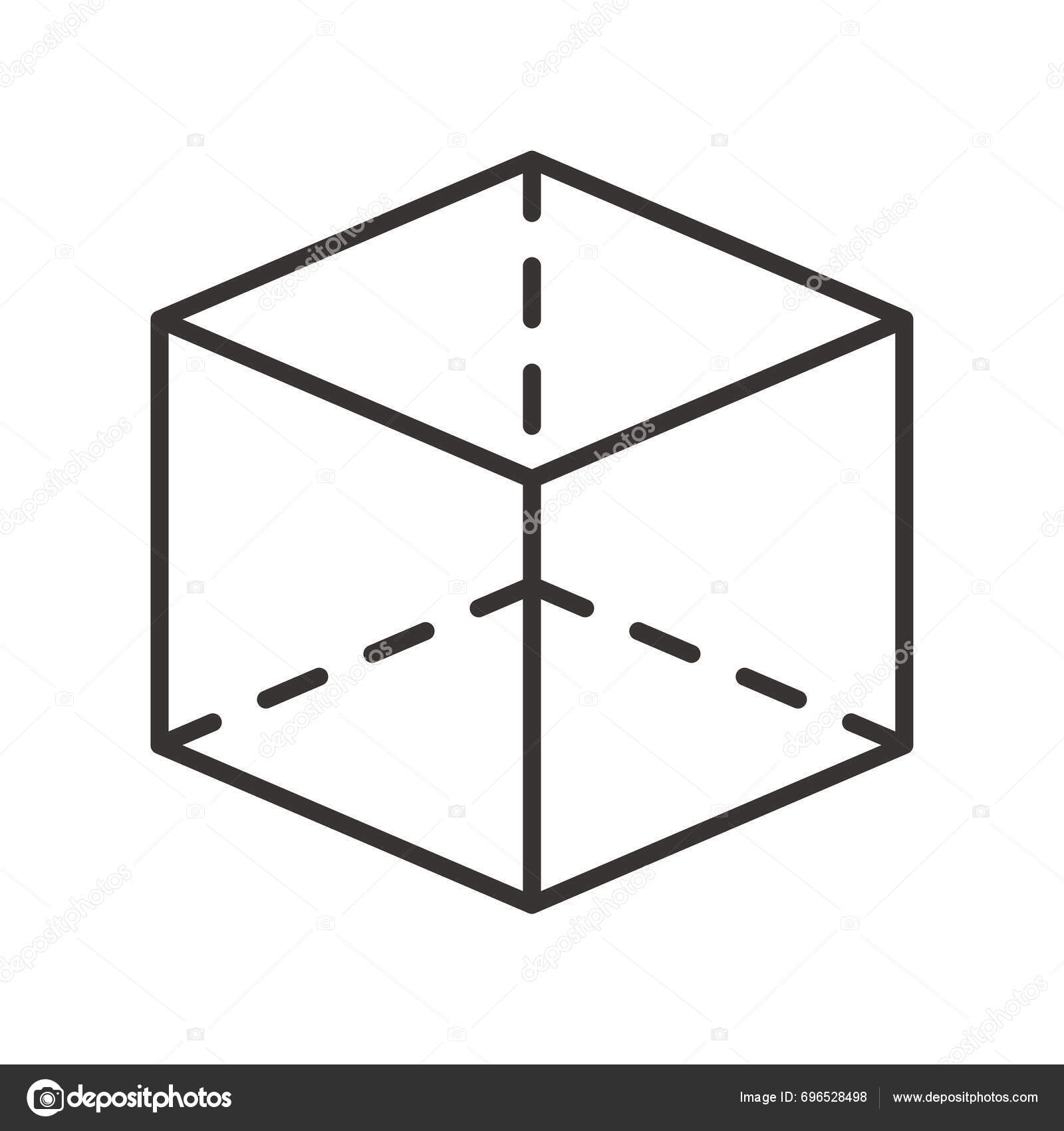 Cube Icon Vector Isolated White Background Your Web Mobile App Stock Vector by ©everydaytemplate ...