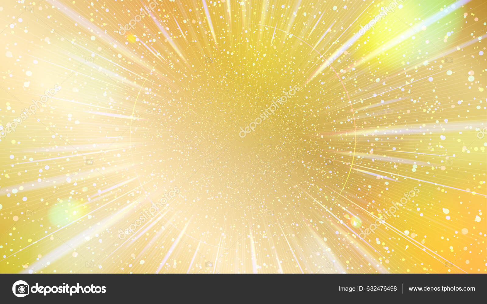 Gold Hologram Color Light Radiation Background Vector Data Easy Edit ...