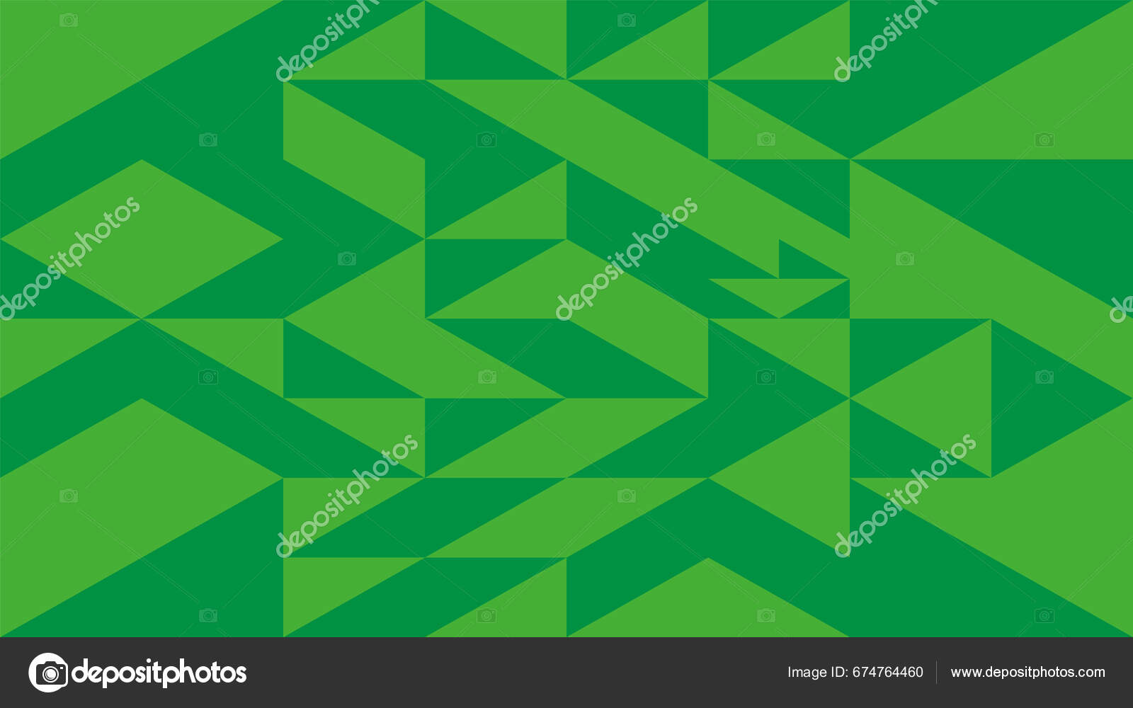 Green Triangle Pattern Background Vector Data Easy Edit Stock Vector by ...