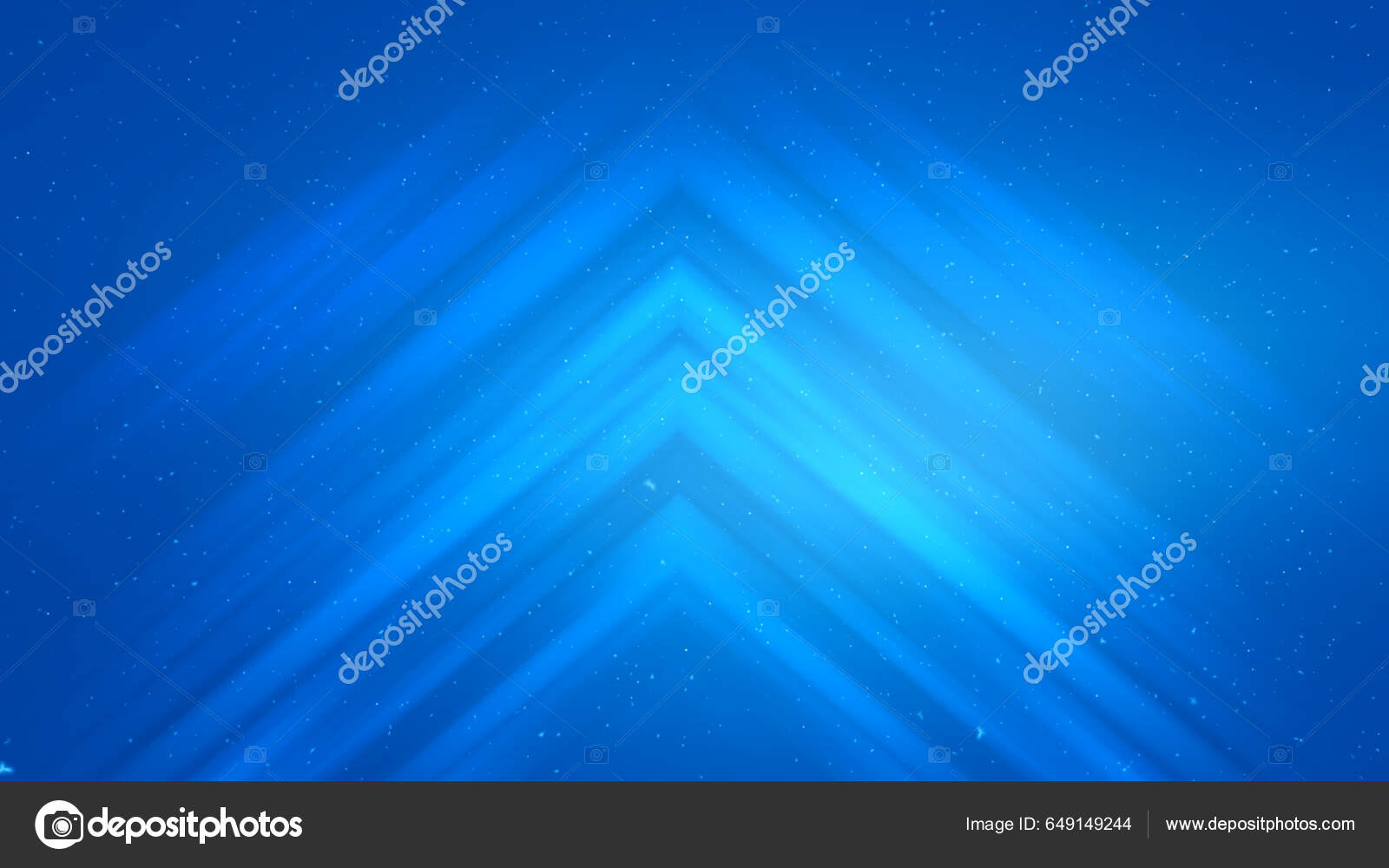 Blue Upward Movement Arrow Background Features Blue Atmosphere Waves ...