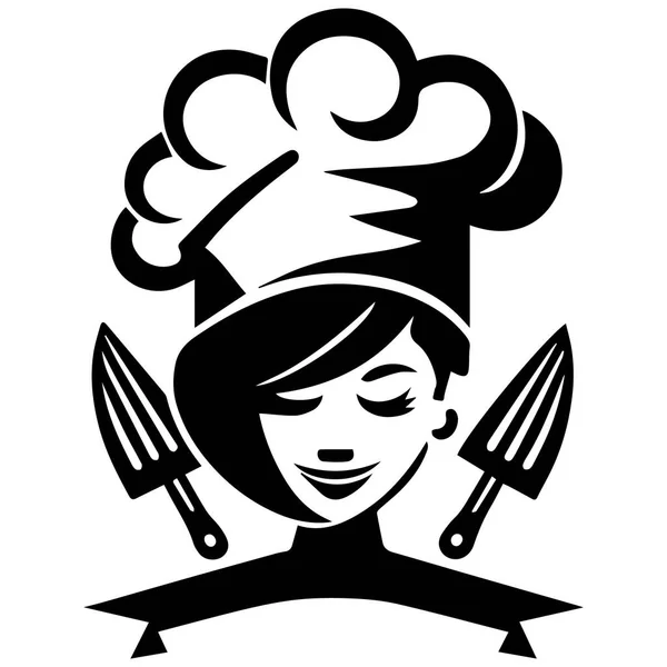 Lady Chef Logo Design