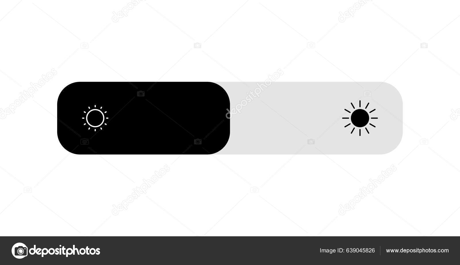 Brightness Control Icon Brightness Mockup Screen Brightness Contrast ...