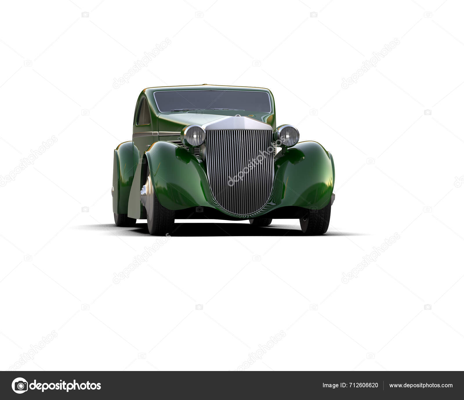 Car Vintage Car Front Side View — Stock Photo © ChristianNastase #712606620