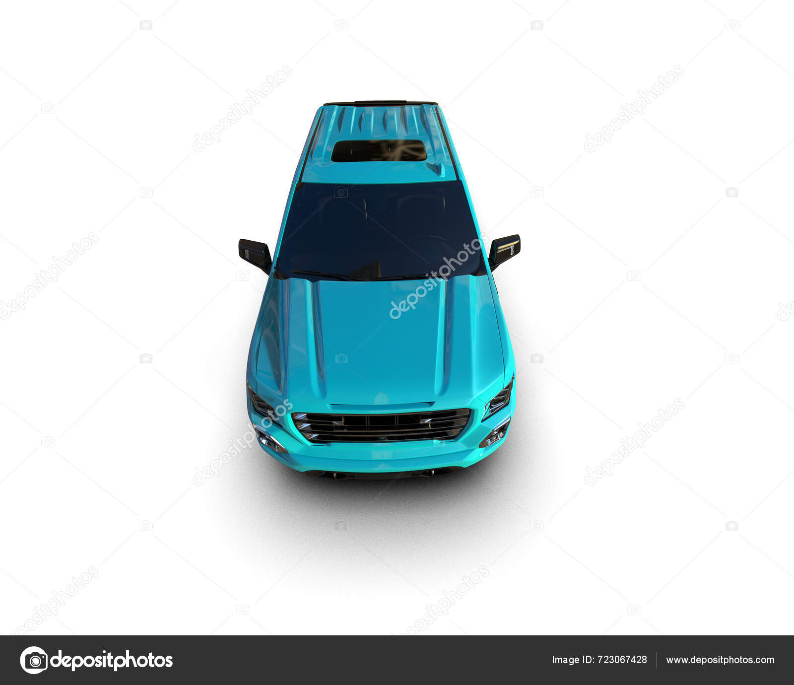 Car Isolated White Background — Stock Photo © ChristianNastase #723067428