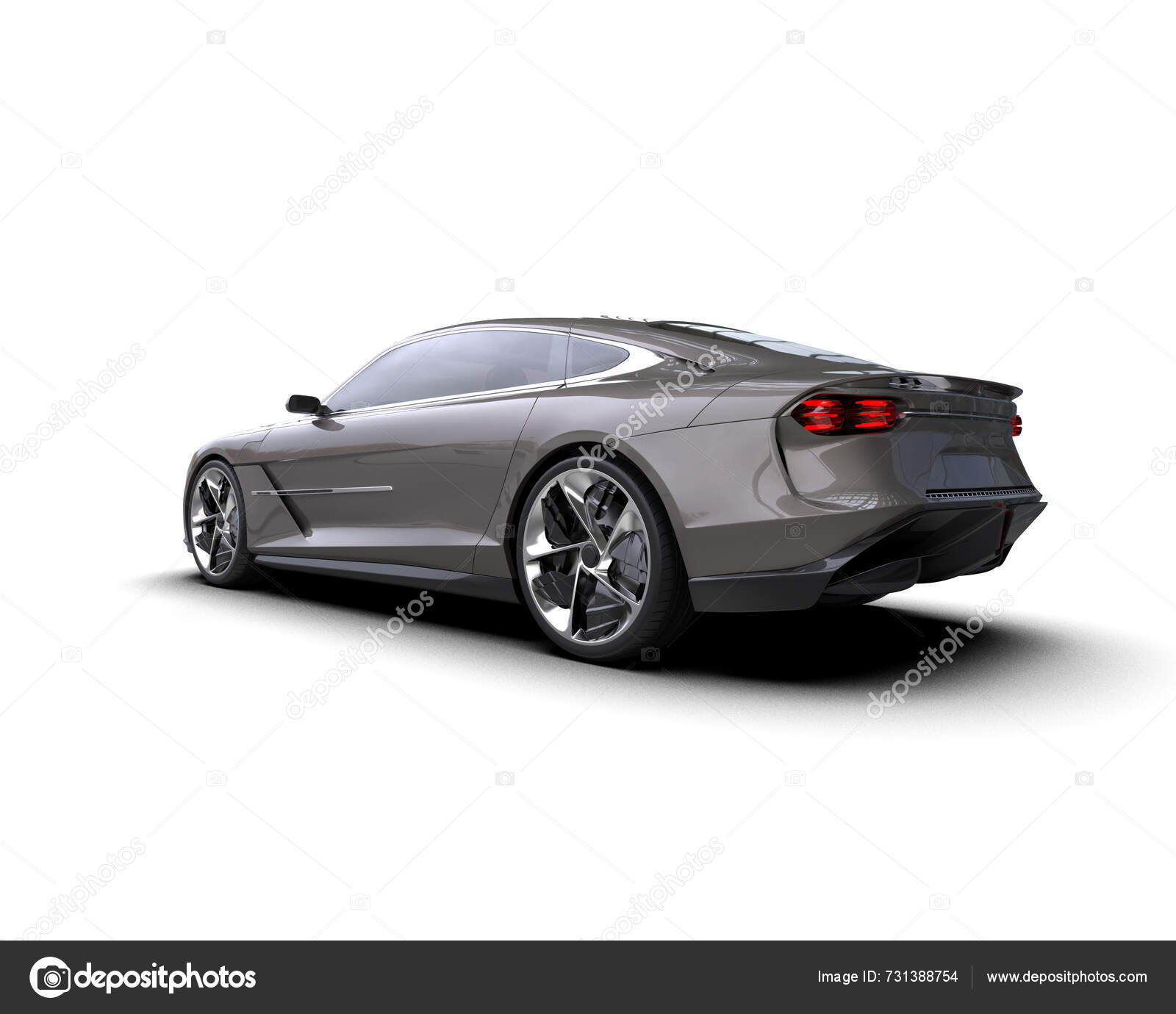Black Luxury Car Back View — Stock Photo © ChristianNastase #731388754