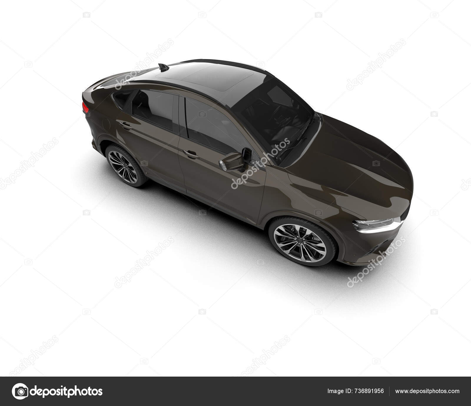 Black Modern Car Back View — Stock Photo © ChristianNastase #736891956