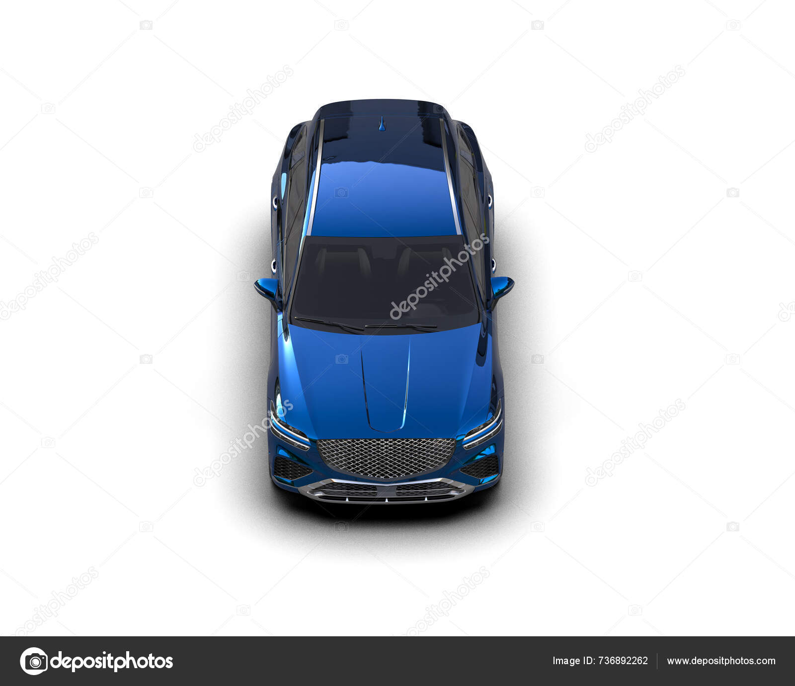 Luxury Modern Car White Rendering — Stock Photo © ChristianNastase ...