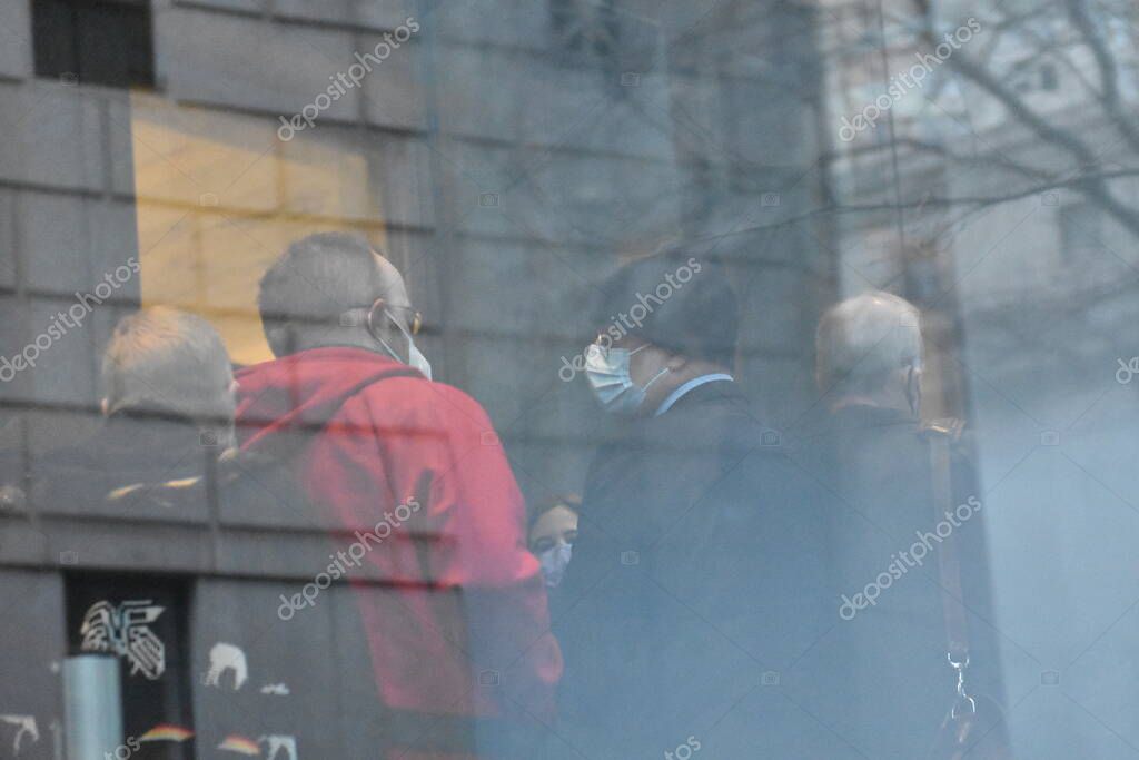 Dr. Robert Hadden arrives at Daniel Patrick Moynihan United States ...