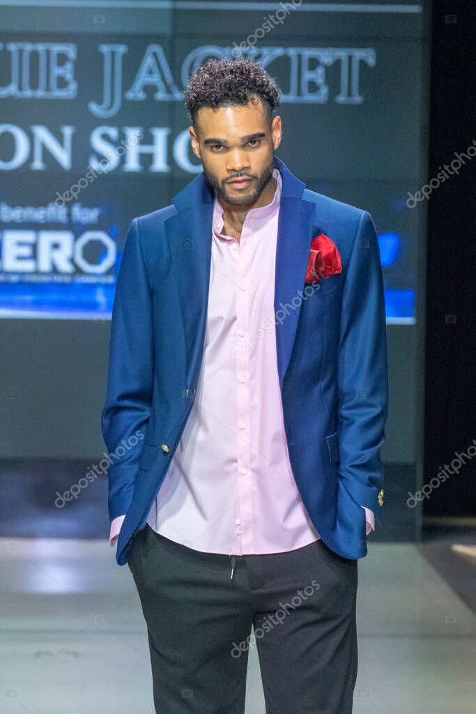 Seventh Annual Blue Jacket Fashion Show. February 01, 2023, New York, New York, USA: Kris ...