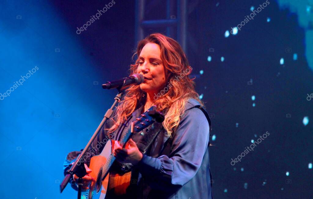 Ana Carolina performs at Vivo Rio. March 02, 2023, Rio de Janeiro ...