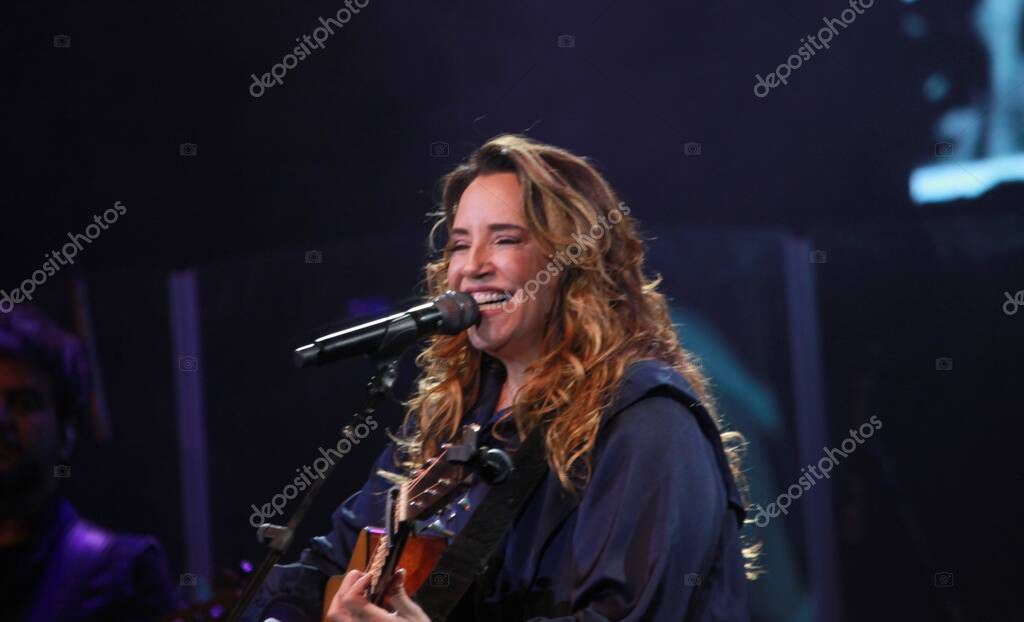 Ana Carolina actúa en Vivo Rio. 02 marzo 2023, Rio de Janeiro, Brasil ...