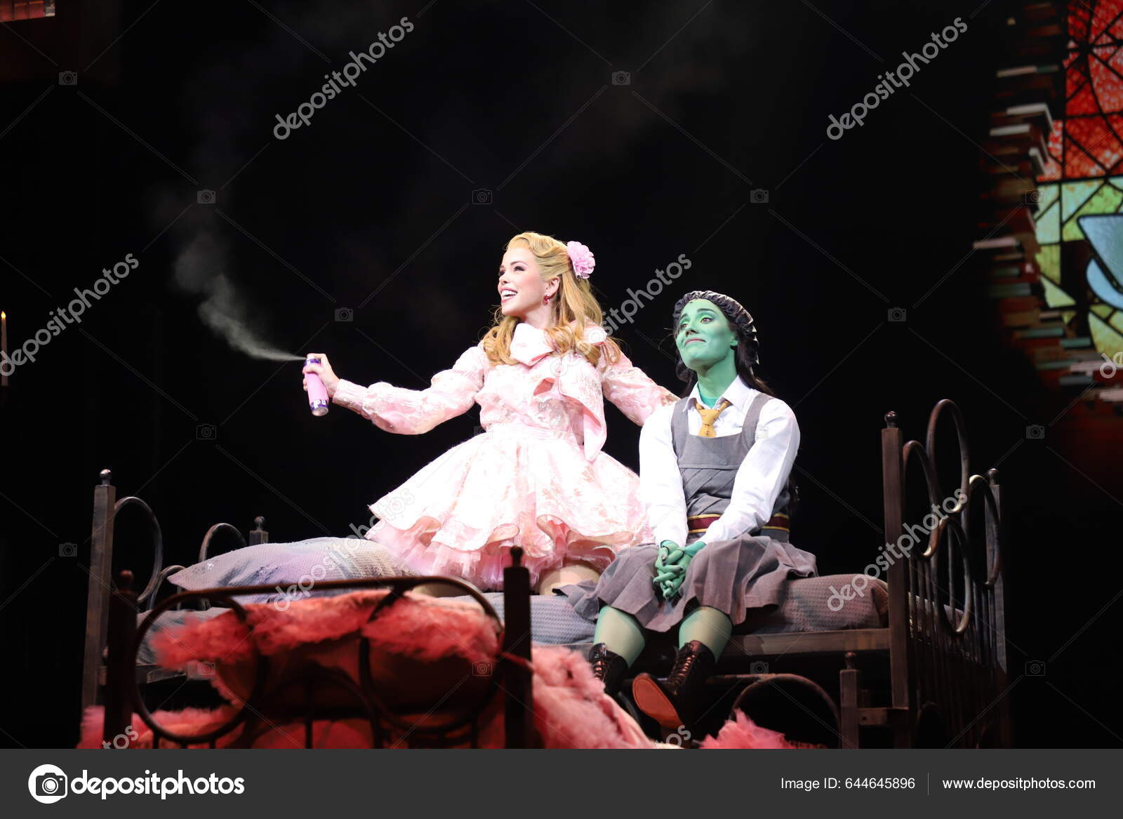 Press Conference Scene Passage Musical Wicked Sao Paulo March 2023 ...