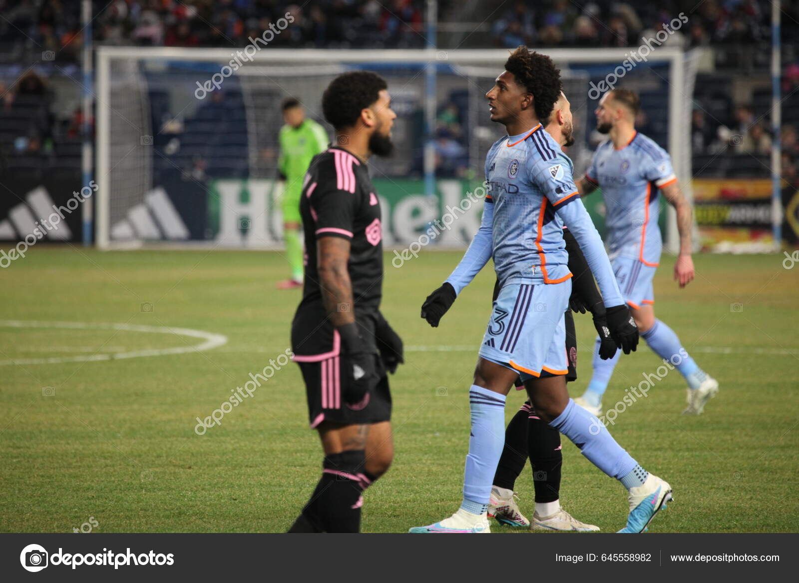 2023 Mls Regular Season Nycfc Inter Miami March 2023 New – Stock ...