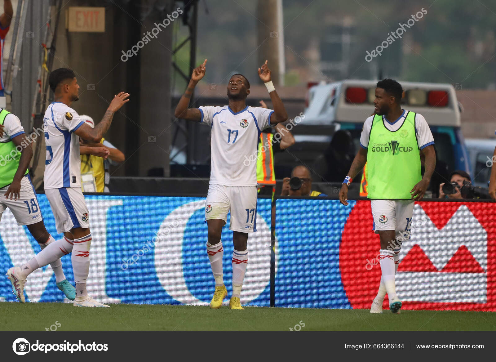 Spo Concacaf Gold Cup Soccer Match Martinique Panama June 2023 – Stock ...