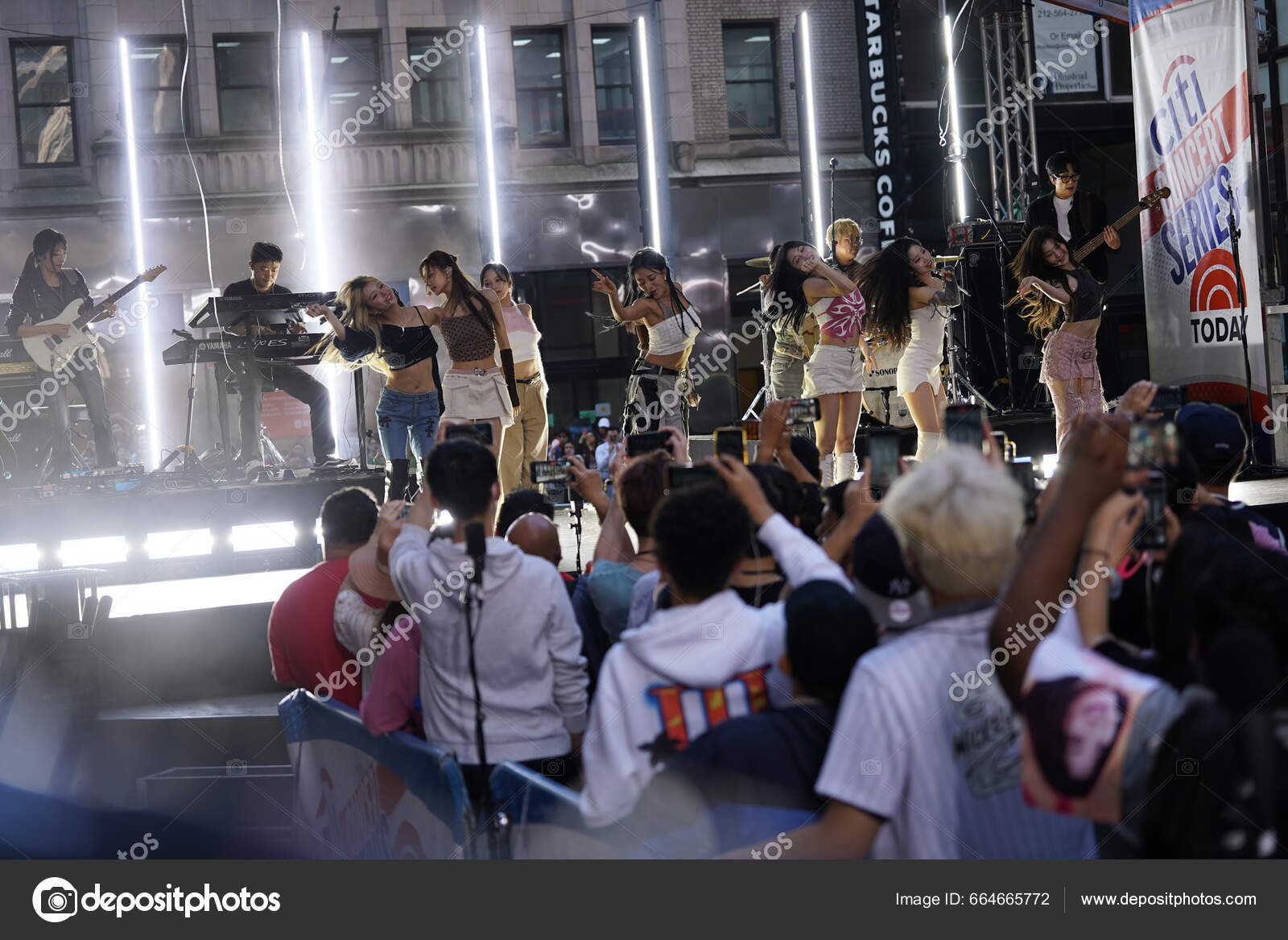 New Twice Performed Live Today Show Rockefeller Plaza June 2023 — Stock ...