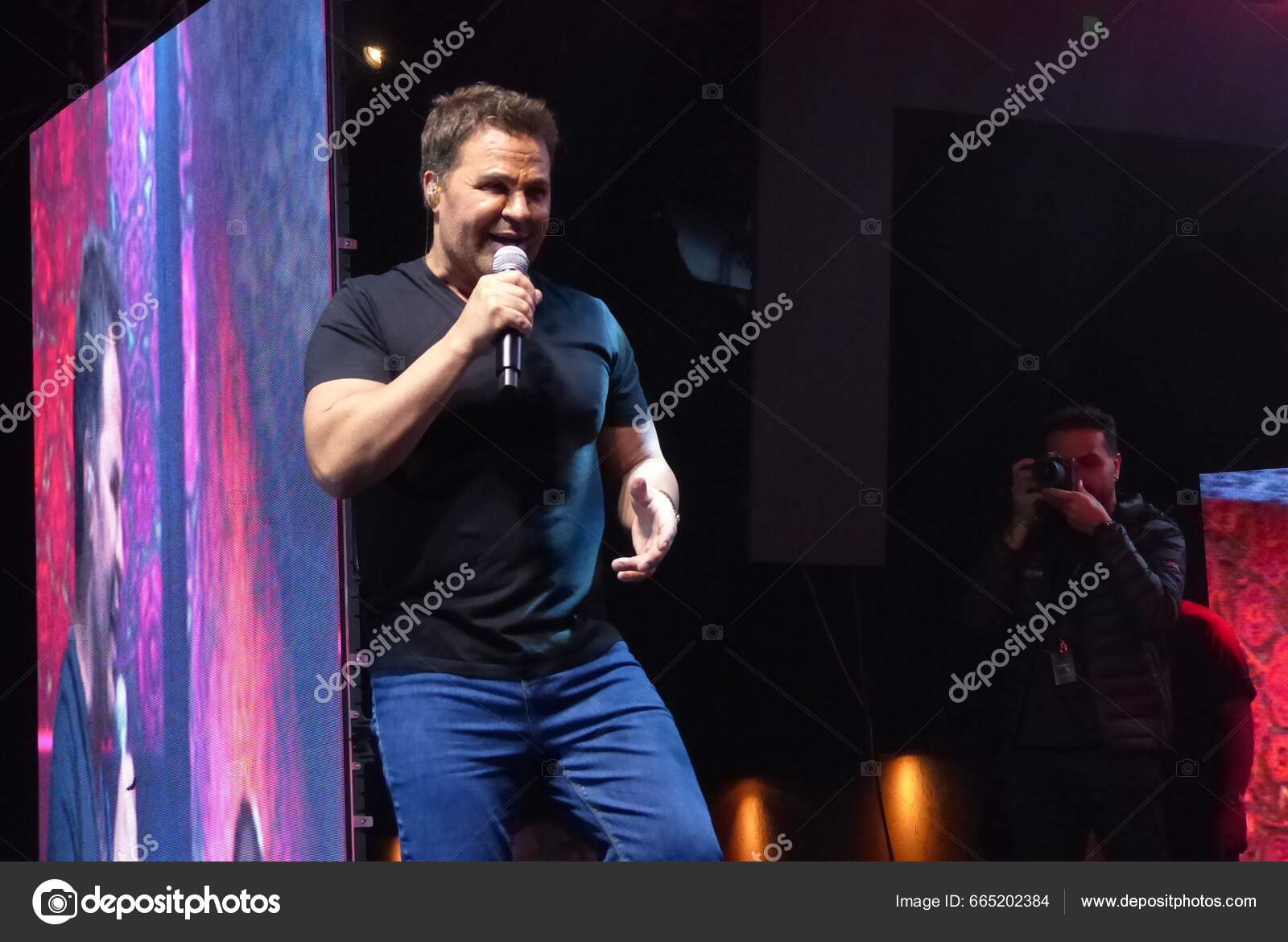 Sao Paulo Brazil 2023 Launching Rodeo Barretos Show Country Singer ...