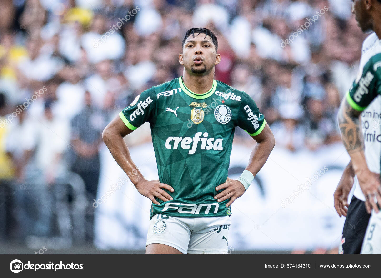 Sao Paulo 2023 Rony Match Corinthians Palmeiras Valid 22Nd 2023 – Stock ...