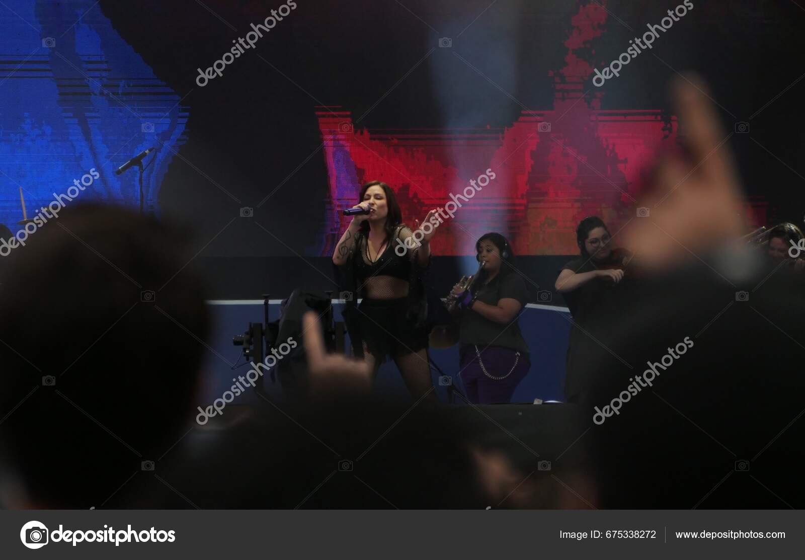 Sao Paulo Brazil 2023 Performance Singer Pitty First Edition Town ...